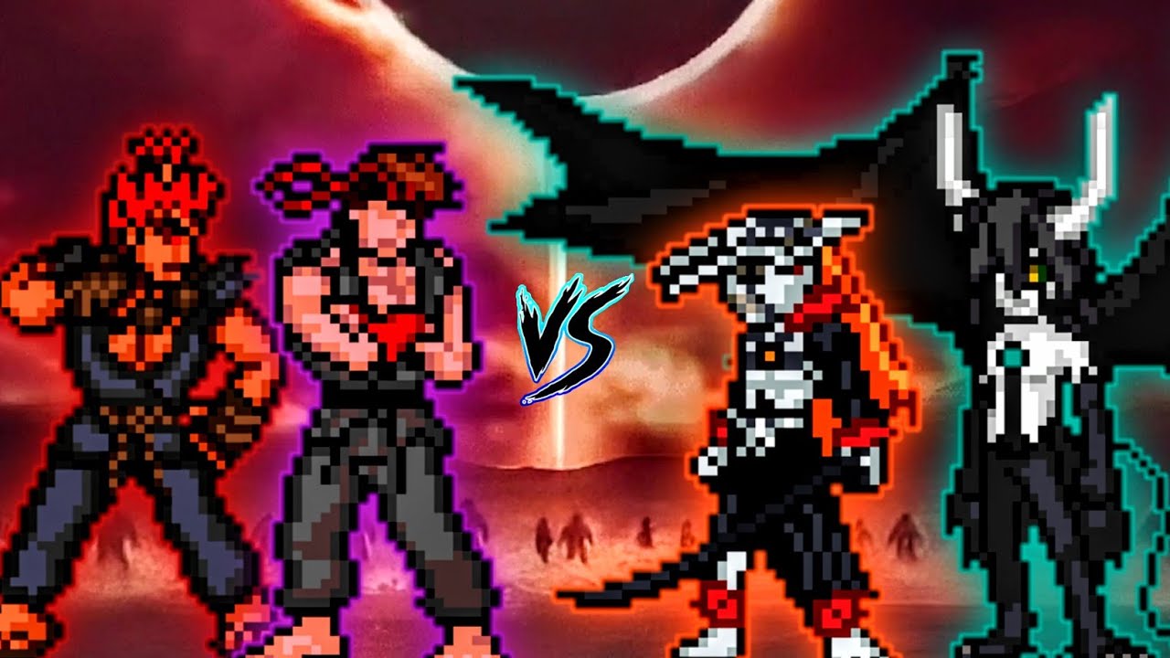 Akuma OP & Ryu OP VS Ichigo V5 OP (all form) & Ulquiorra OP (all form ...