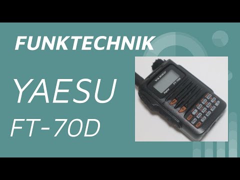 Yaesu FT 70D - Review | Funktechnik - YouTube