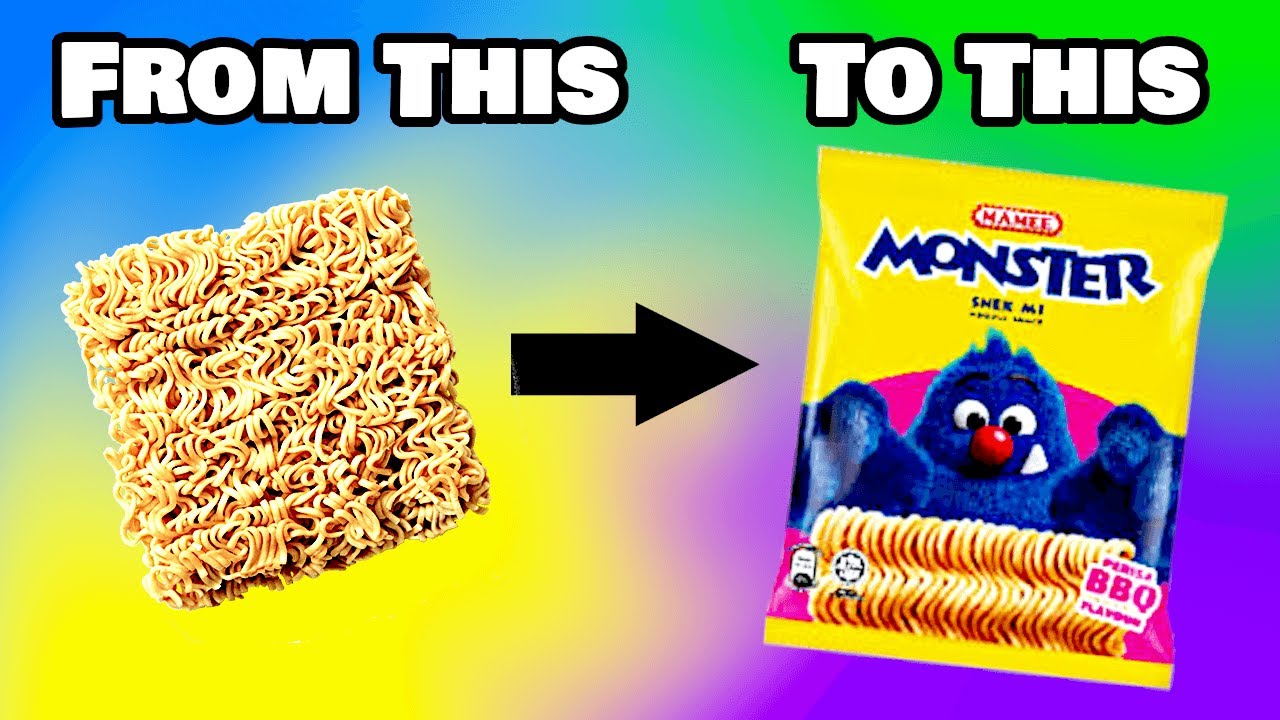 Turn Any Instant Noodles Into MAMEE MONSTER NOODLE SNACK! (Recipe ...