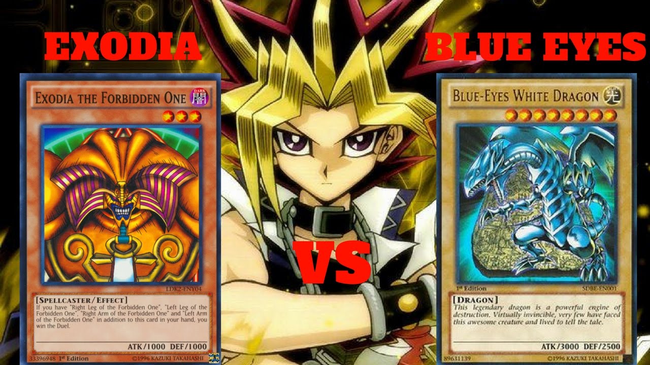 *YUGIOH* EXODIA DRAW VS BLUE EYES 2017 - YouTube