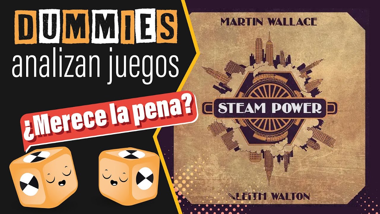 STEAM POWER 🚂🚂 RESEÑA 🚂🚂 Nuevo juego de mesa de Martin Wallace - YouTube