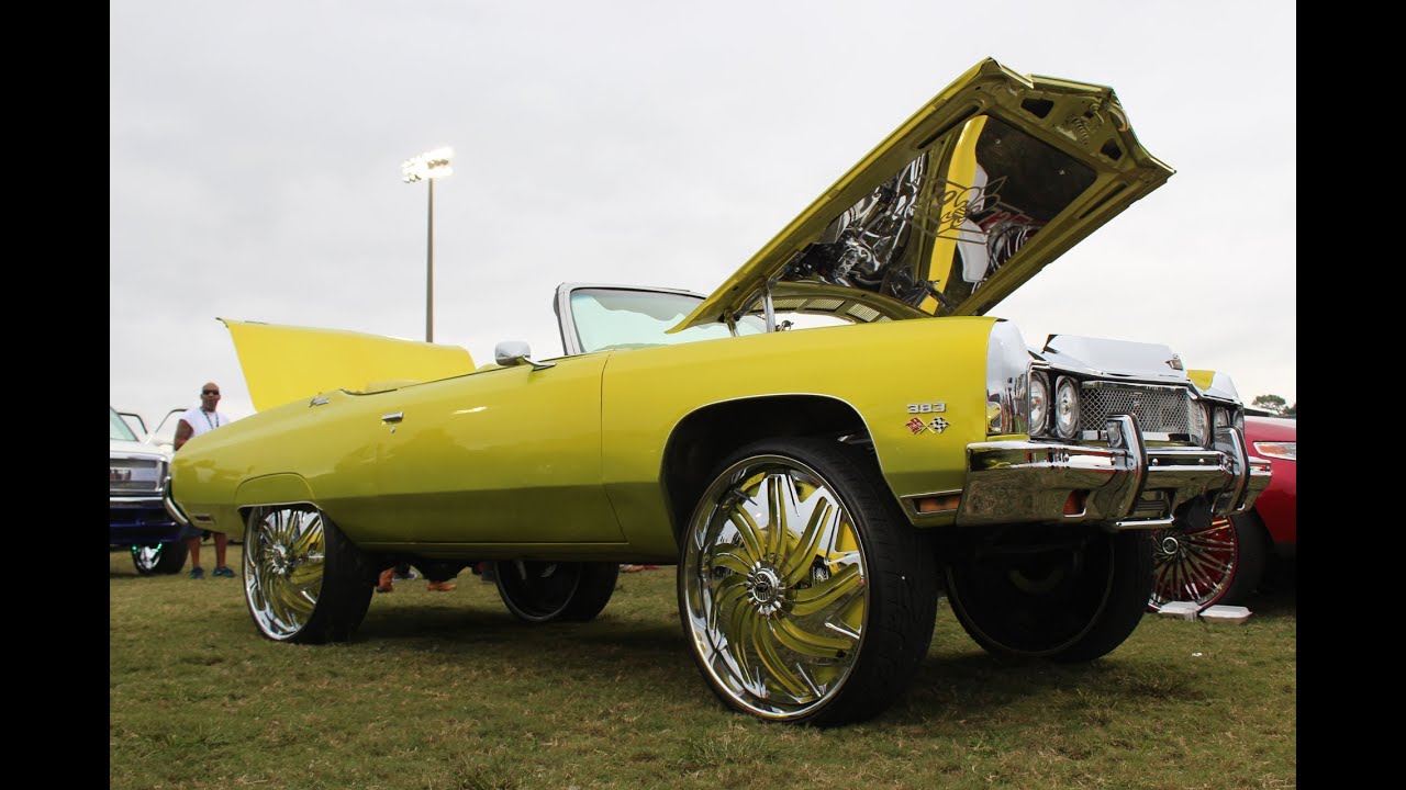 Veltboy314 - Florida Classic 2K15 Kandy Lime Gold Vert Donk on 30" DUB ...