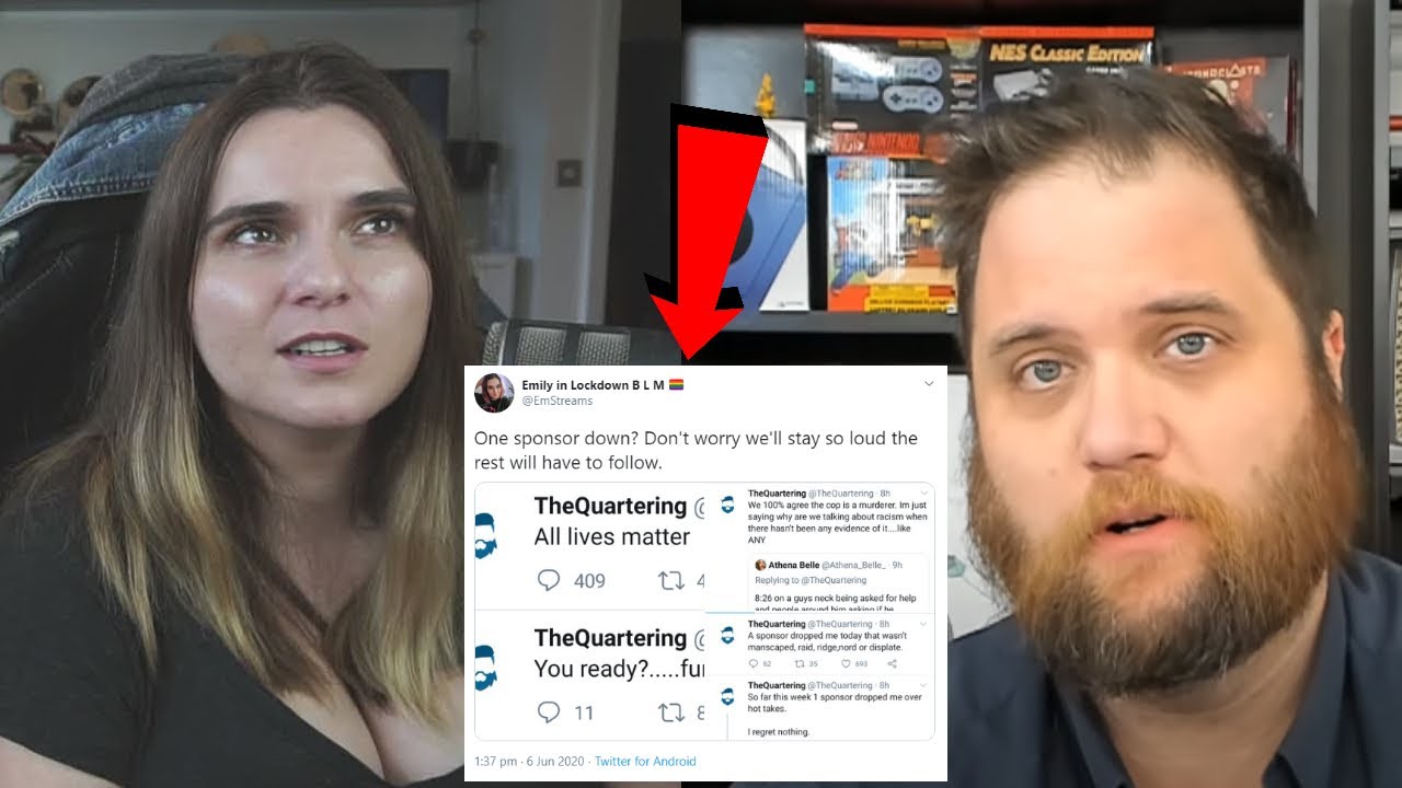 TheQuartering loses a sponsor because of this... (Twitch Streamer goes ...