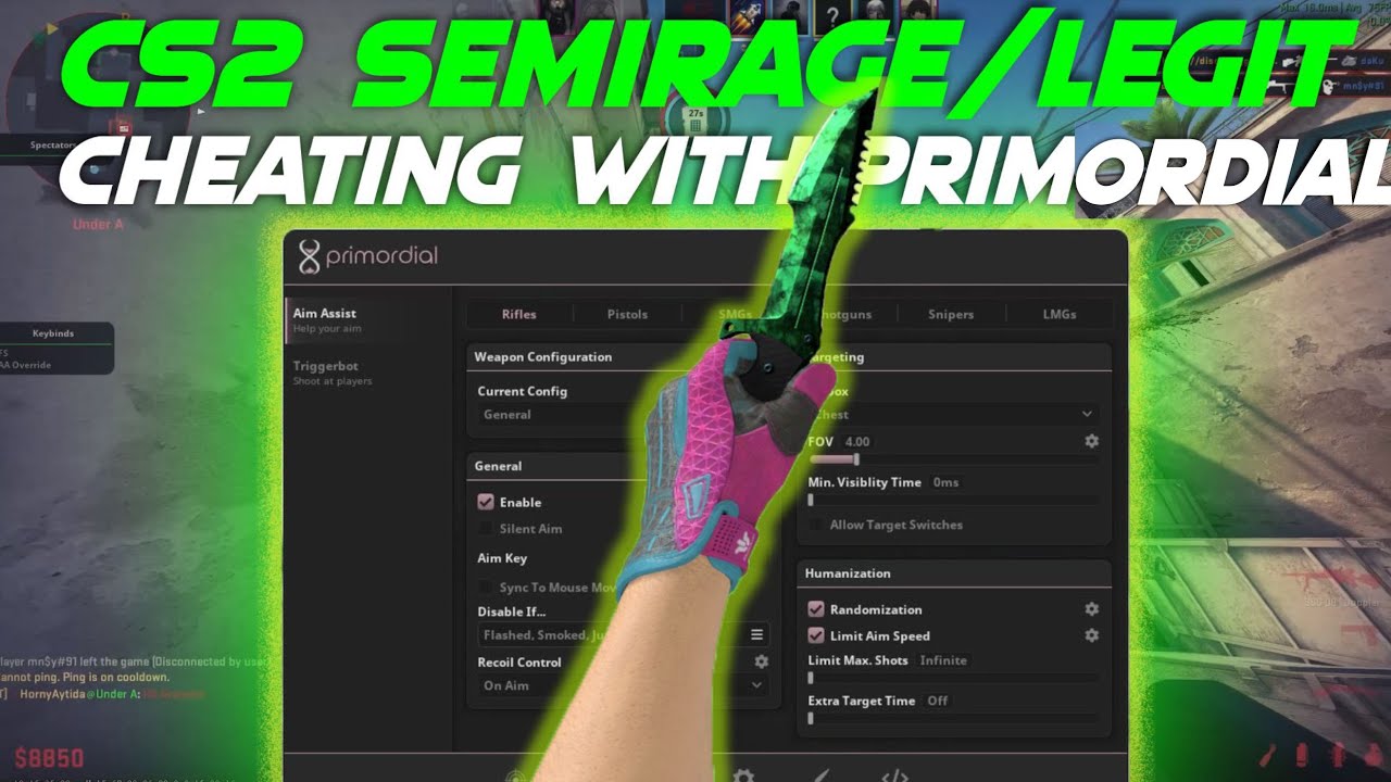 CS2 Semirage/Legit Cheating With Primordial.Dev - YouTube
