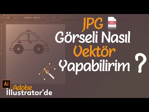 JPG GÖRSELİNİ NASIL VEKTÖR OLARAK ÇİZEBİLİRİZ | ADOBE ILLUSTRATOR PENTOOL ( ÇİZİM ) KULLANMAK DERS 4