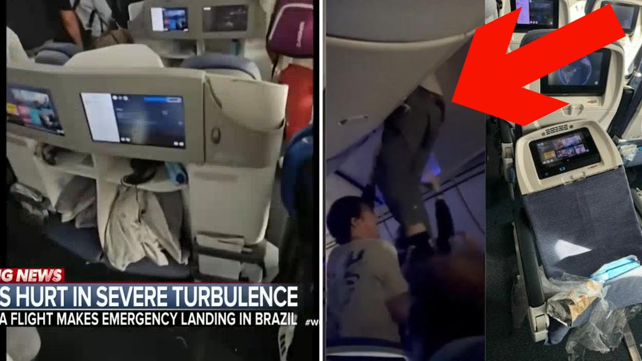 Terrifying Air Turbulence Incident Injures 30 Passengers | Emergency ...