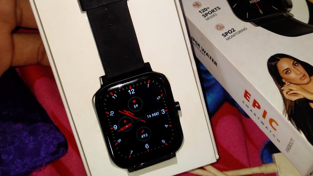 fire-bolt epic plus smart watch unboxing 🥳 - YouTube