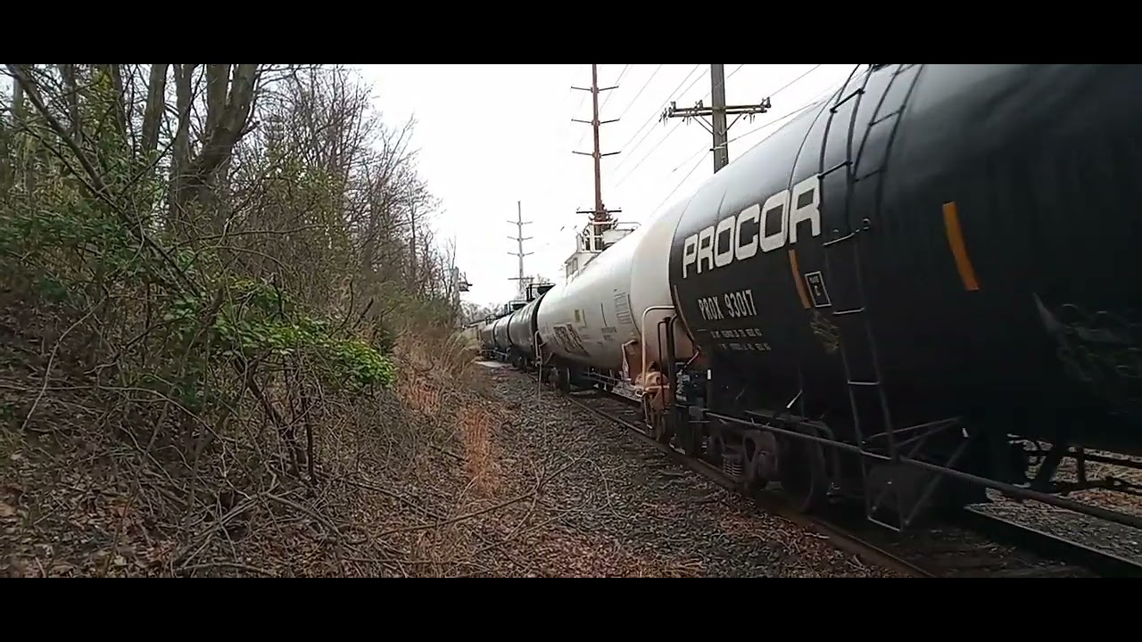 East Penn Z307-27/WN-27 northbound through Faulkland Road on 3-27-24 w ...