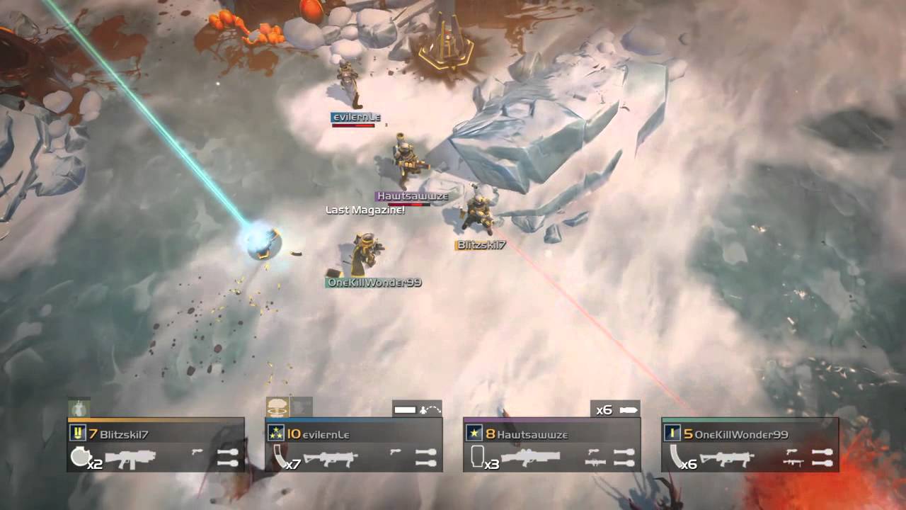 Helldivers team kill - YouTube