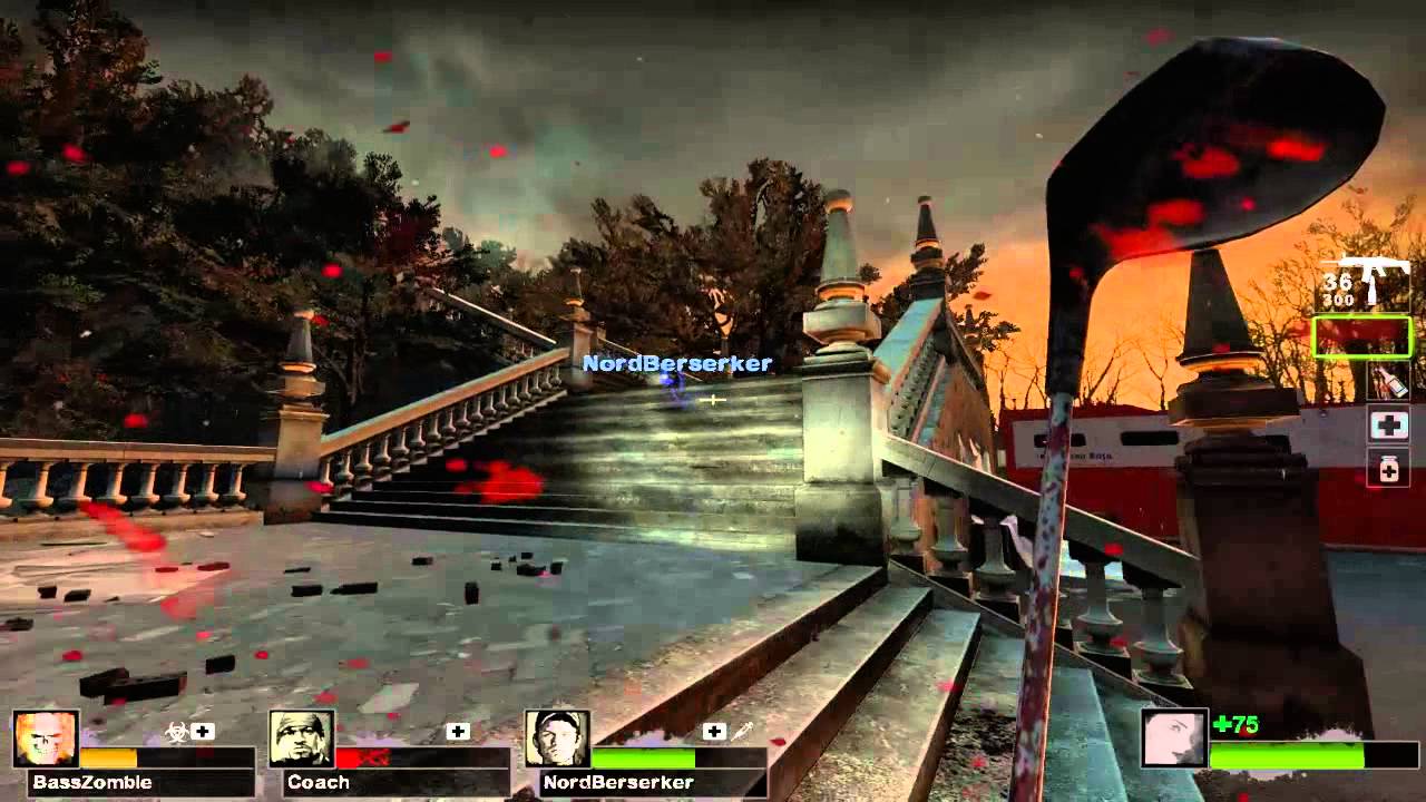 Let`s Play Together left 4 dead 2 Addons Warcelona Eine schöne Aussicht ...