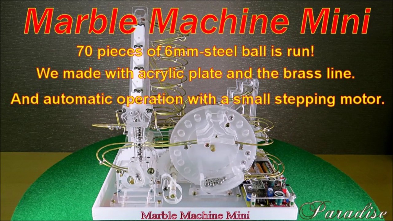 Marble Machine Mini - YouTube