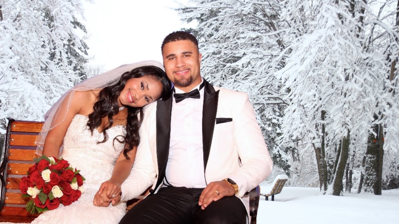 OUR WINTER WONDERLAND WEDDING!!! (SNOW & ALL! 🥰) - YouTube