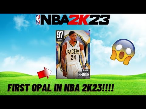 THE FIRST GALAXY OPAL IN NBA 2K23 MYTEAM!!!!! - YouTube
