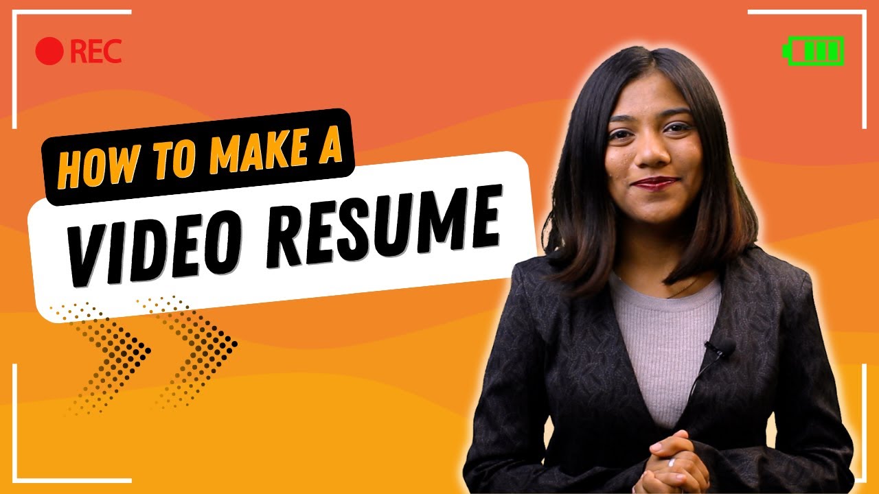How to make a video CV | Create a video resume | VIOSA - YouTube