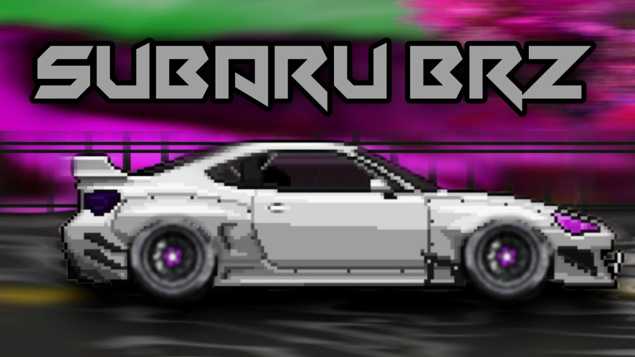 Subaru BRZ build | Pixel Car Racer | Pandem Widebody kit - YouTube