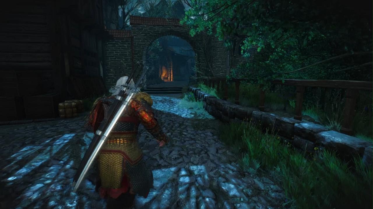 The Witcher 3: Wild Hunt - Double parry on some thugs - YouTube