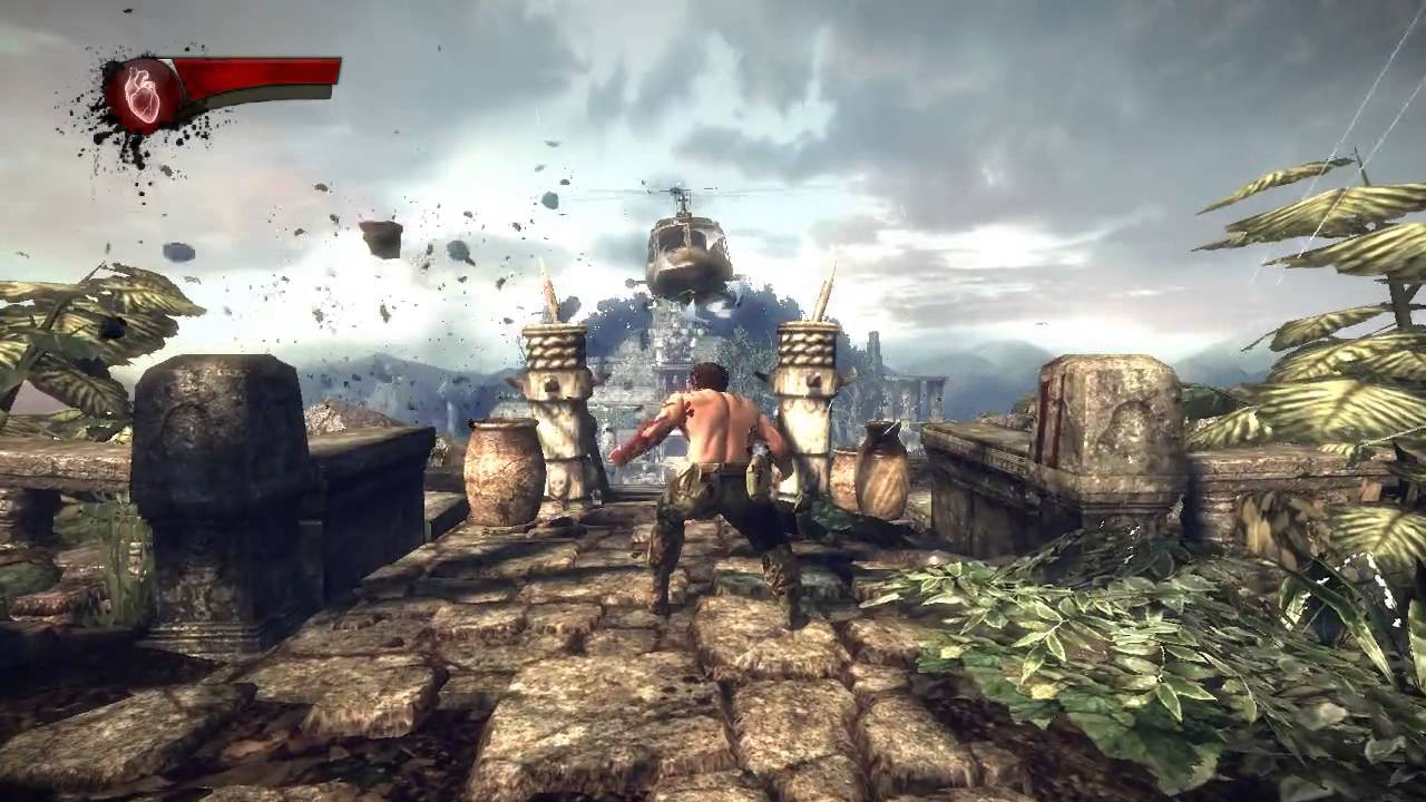 X-MEN Origins Wolverine videogame helicopter scene - YouTube