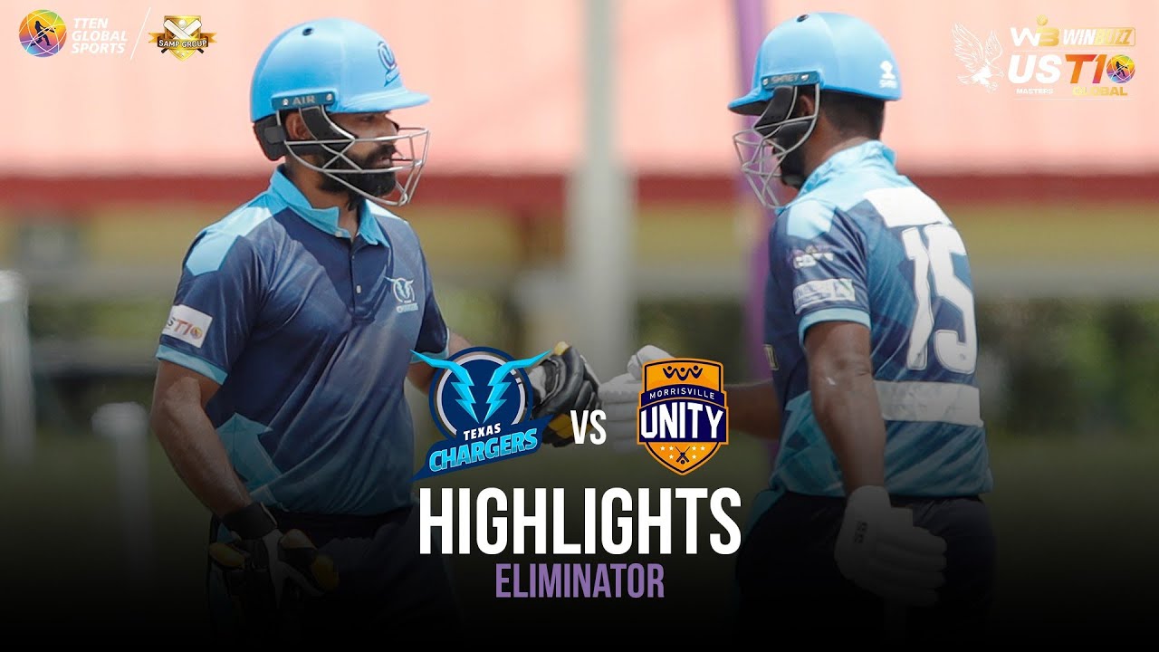 US Masters T10 2023, Eliminator Highlights: Texas Chargers vs ...