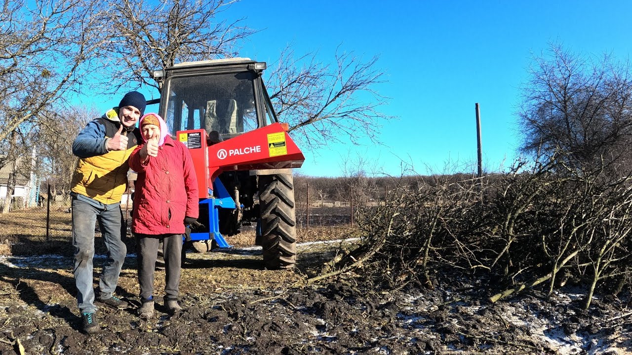 Все буде Україна! Заготовили дрова з бабусею. Дешевше та тепліше альтернатива газу. Palche PG ...