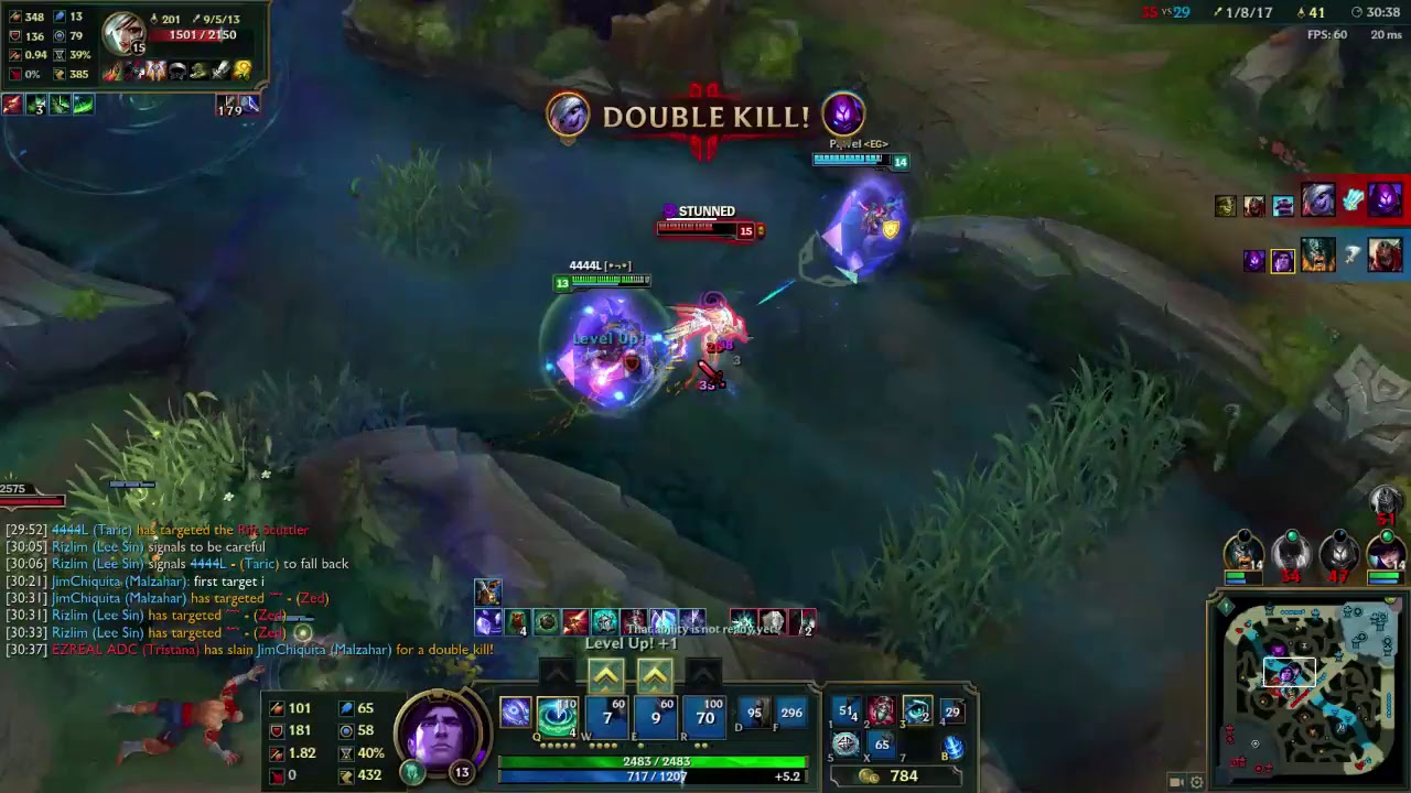 PS 43 (Thresh runes) - Taric + Cait vs Trist + Braum - YouTube