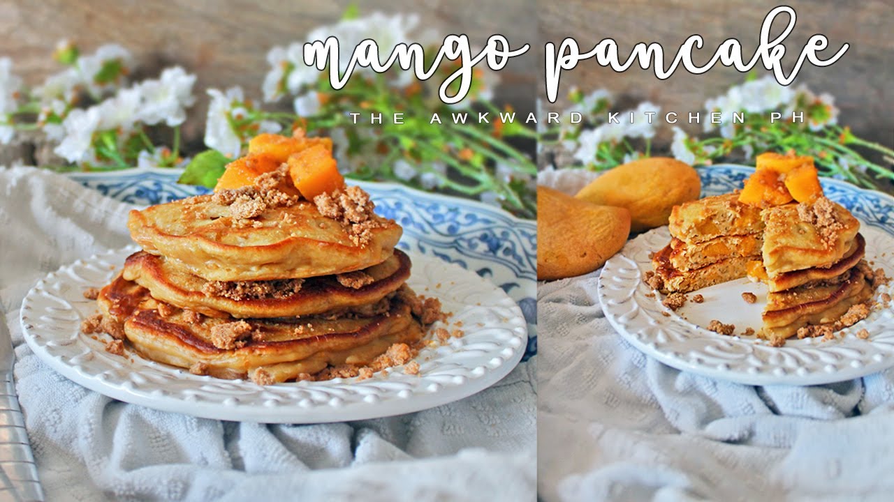 FLUFFY MANGO PANCAKE | Easy Fluffy Pancake with Buttermilk Recipe From ...