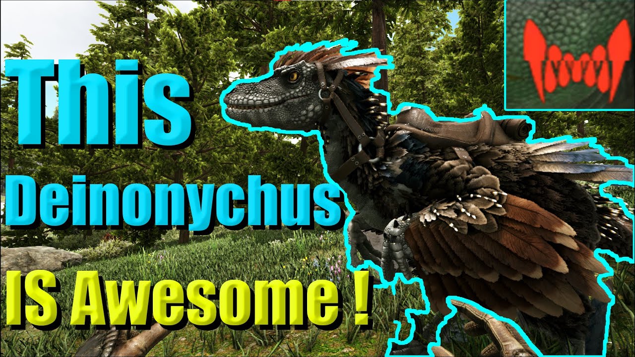 How To Tame Deinonychus Ark Survival FAST - YouTube