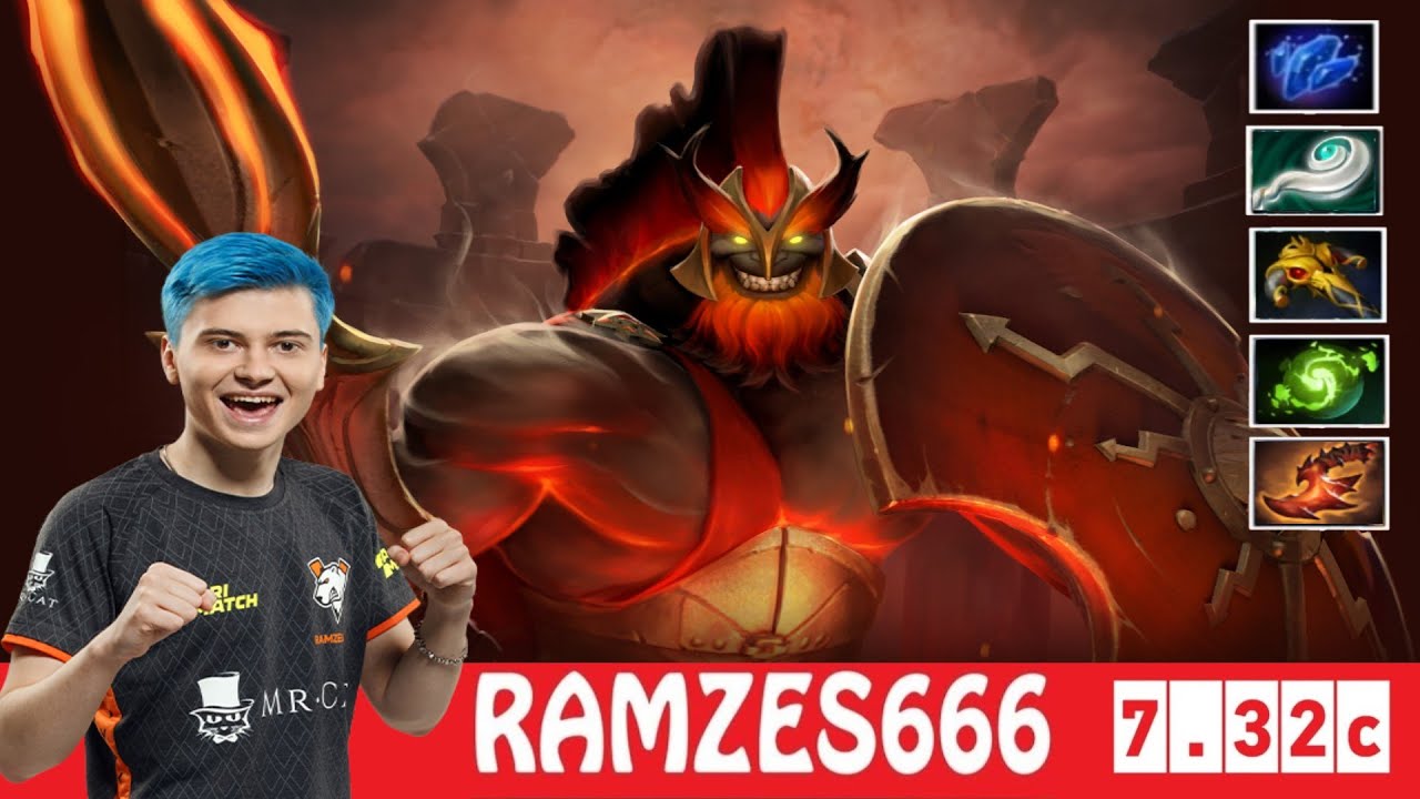 [DOTA 2] RAMZES666 the MARS [OFFLANE] [7.32c] - YouTube
