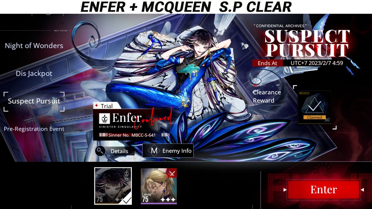 Enfer and McQueen Suspect Pursuit | Path to Nowhere/無期迷途 - YouTube