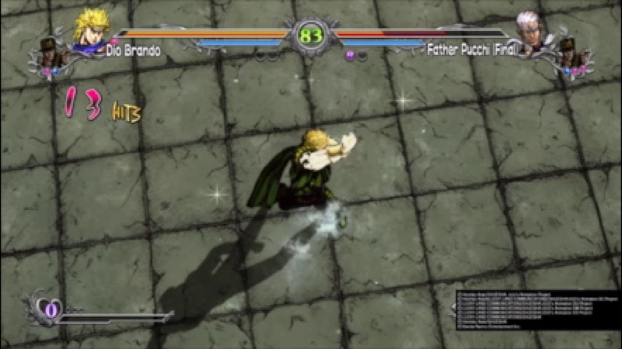 JoJo ASBR Dio Brando vs Pucci - YouTube