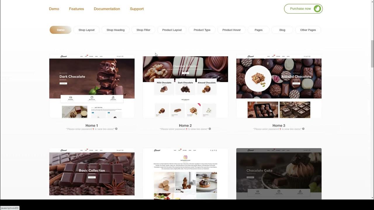 Clane - Chocolate Sweets and Cake Shopify Theme candy chocolate shop ...