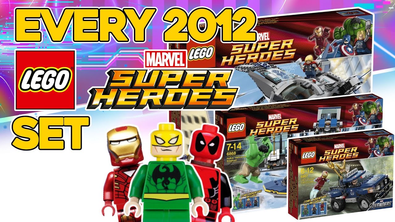 Ranking EVERY LEGO Marvel Super Heroes 2012 Set From WORST to BEST ...