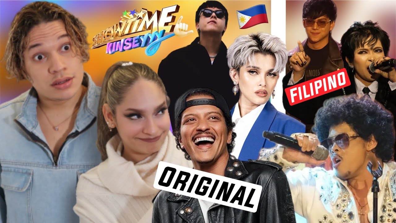 Filipino IMPERSONATORS are UNREAL! Latinos react to Filipino Singers ...