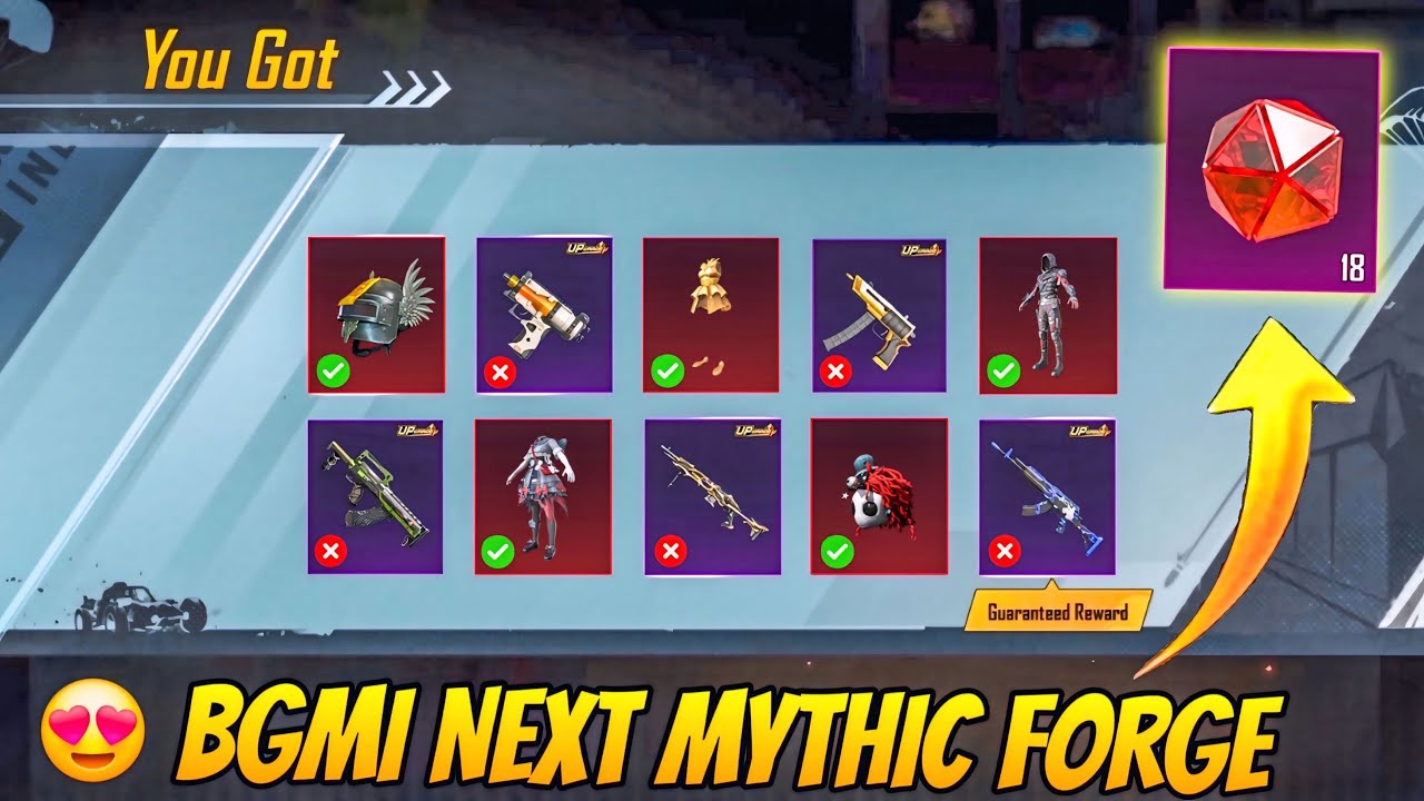 😍FREE UPGRADE M762 SKIN IN MYTHIC FORGE ??? BGMI 3.5 UPDATE IS HERE ...
