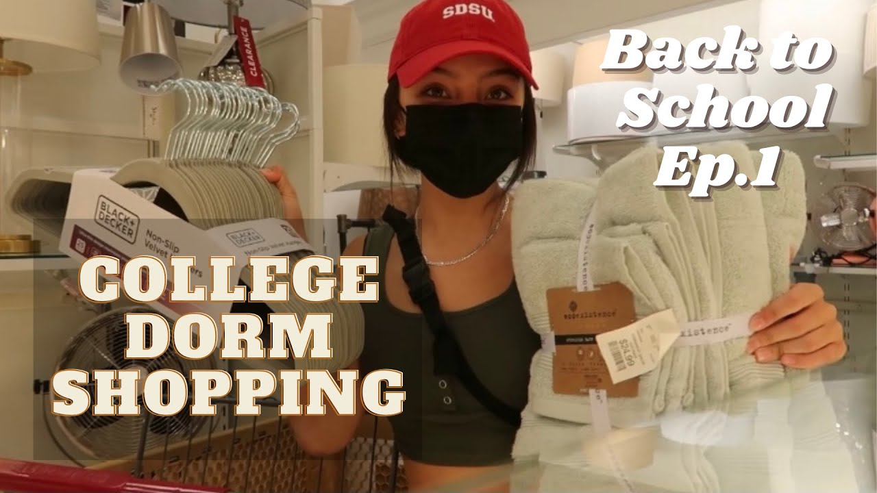 College Dorm Shopping Vlog | Back to School Ep.1 | Ysa Garcia :) - YouTube