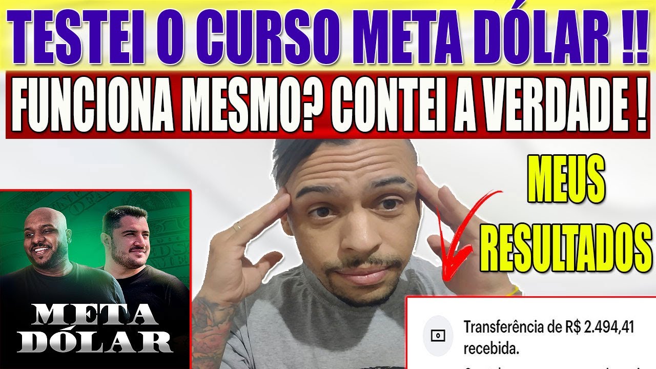 💢 Meta Dolar - Meta Dolar Funciona? COMO GANHAR EM DOLAR ONLINE - Meta ...