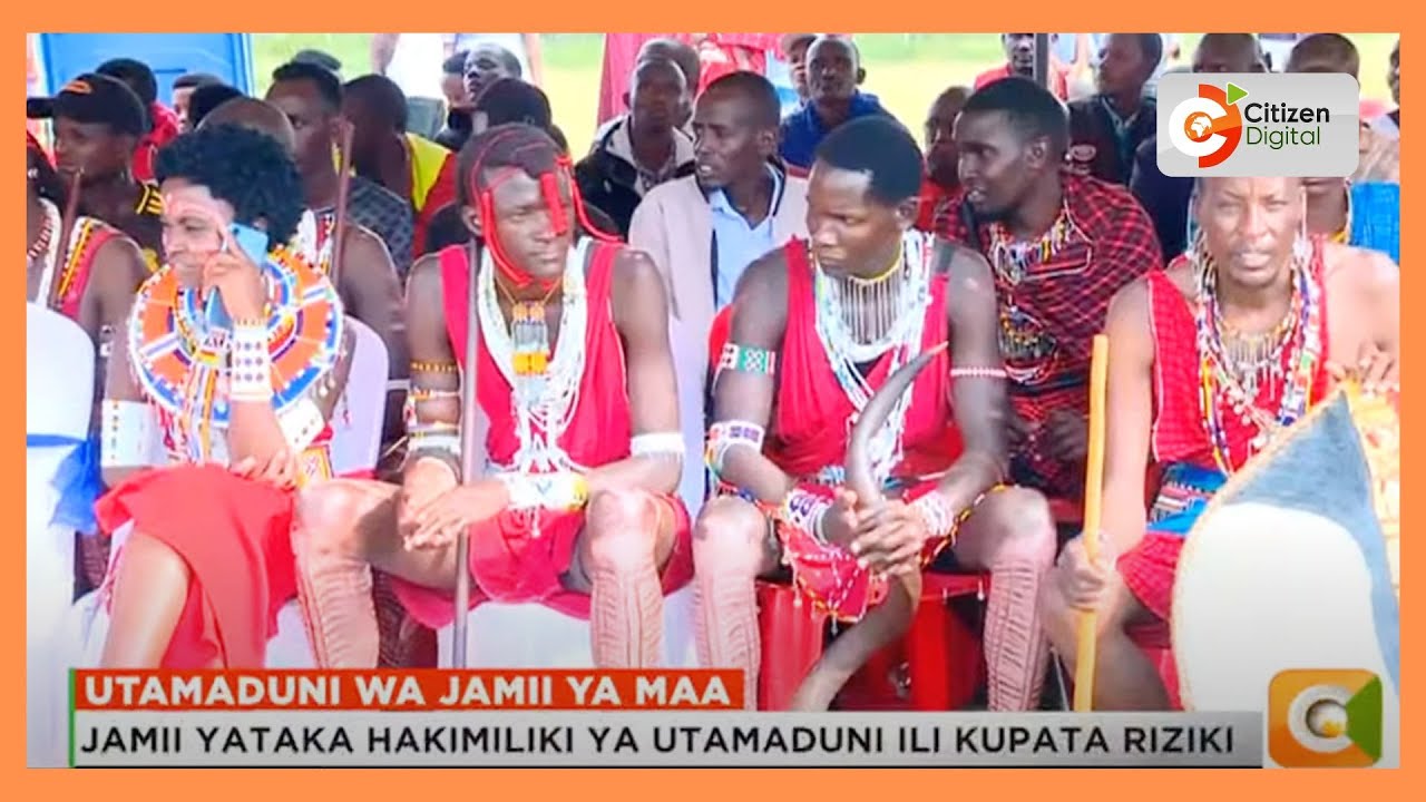 Utamaduni wa jamii ya Maa - YouTube