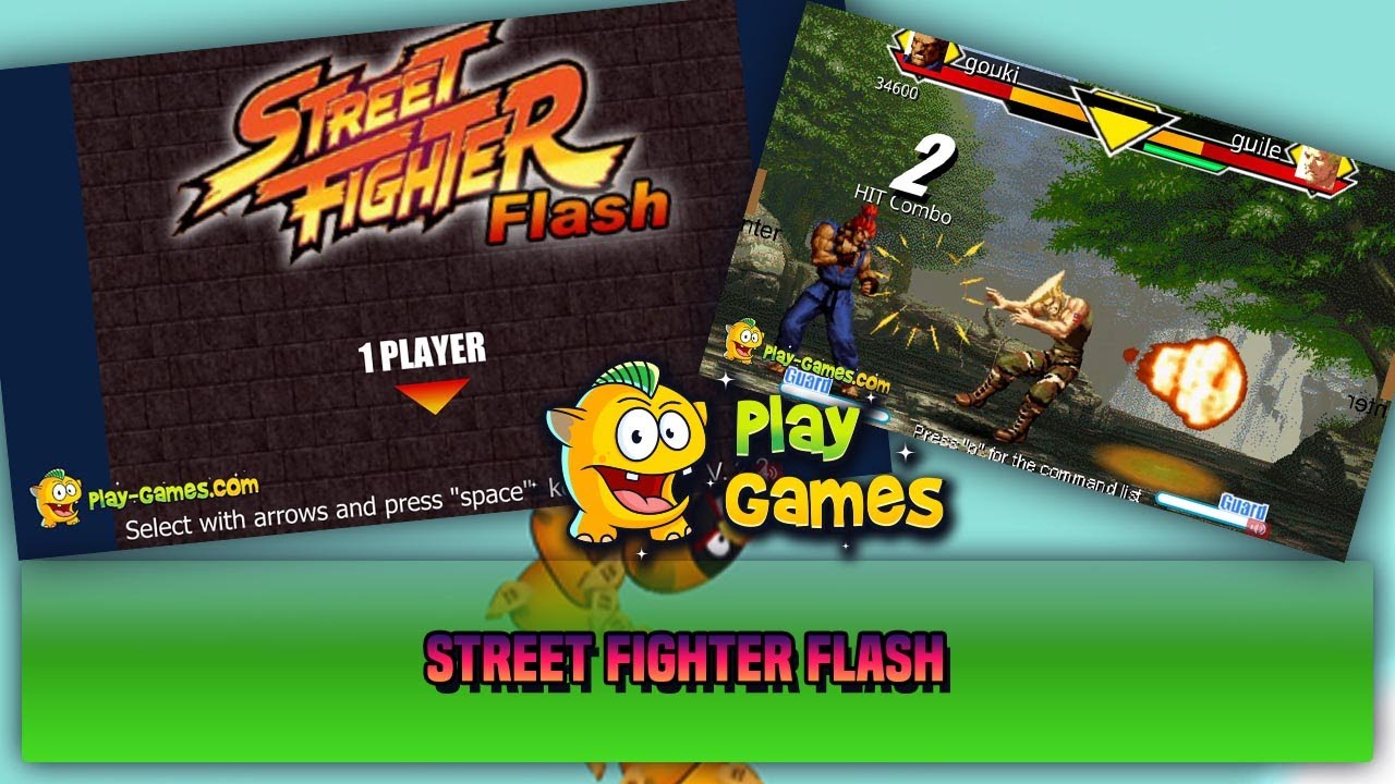Street Fighter Flash Playthrough - YouTube