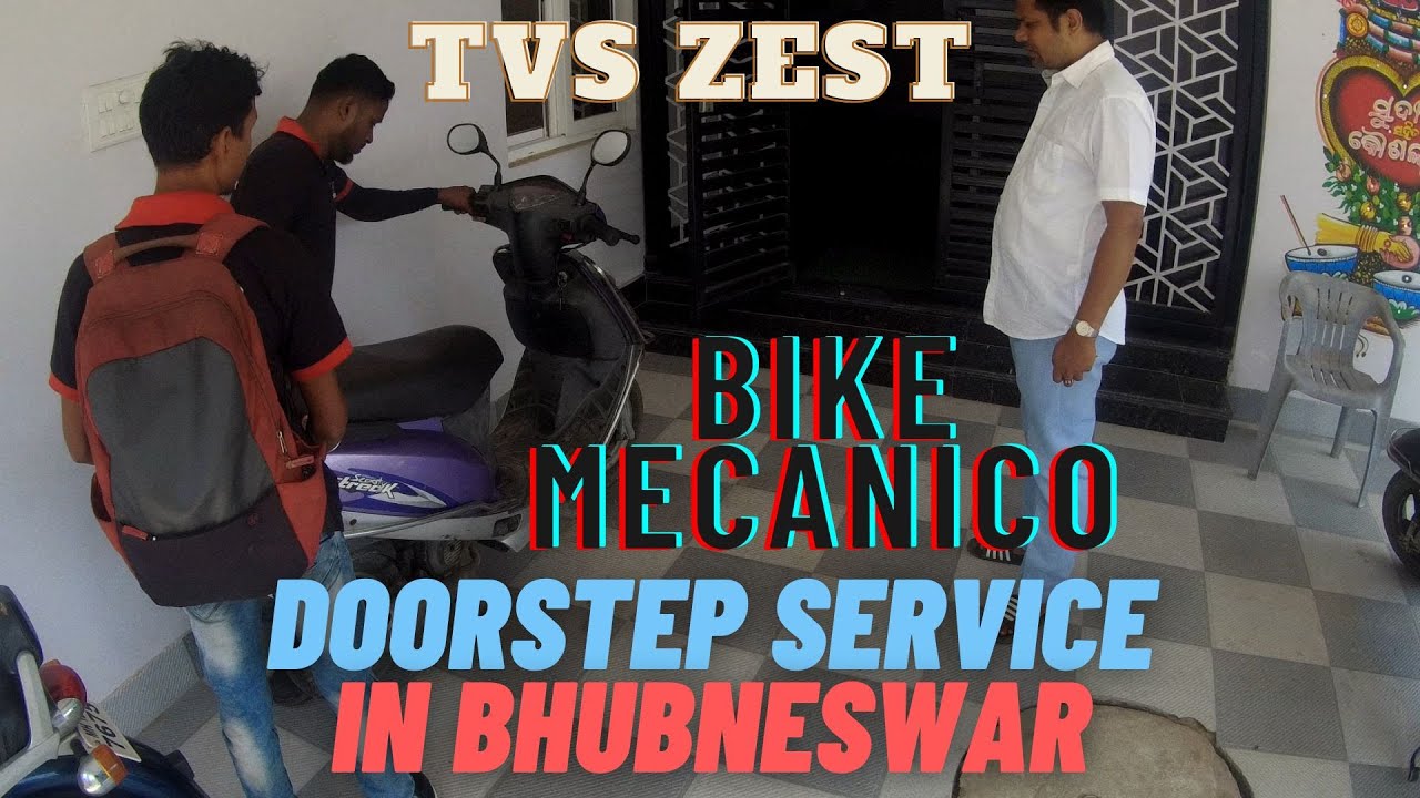 TVS ZEST || Doorstep Service In Bhubneswar || BIKE MECANICO - YouTube
