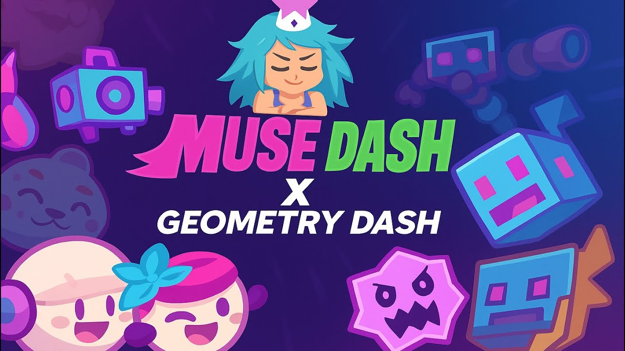 They recreated MUSE DASH in GD! (Demon) - YouTube