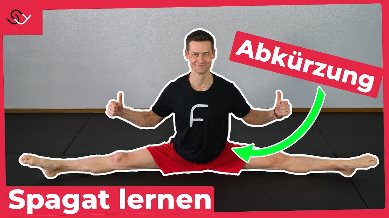 Spagat lernen - Diese Übung bringt dich schneller ans Ziel - YouTube