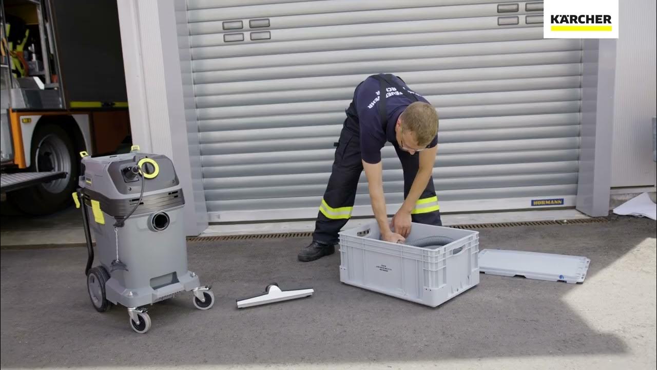 Základní výbava speciálního vysavače KÄRCHER NT 50/1 Mwf - YouTube