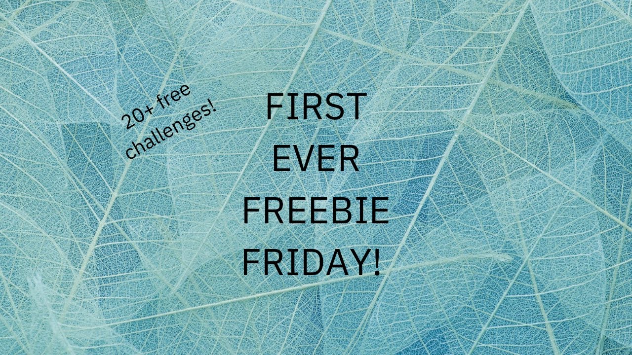 Freebie Friday! |free challenges| |savings challenges| - YouTube