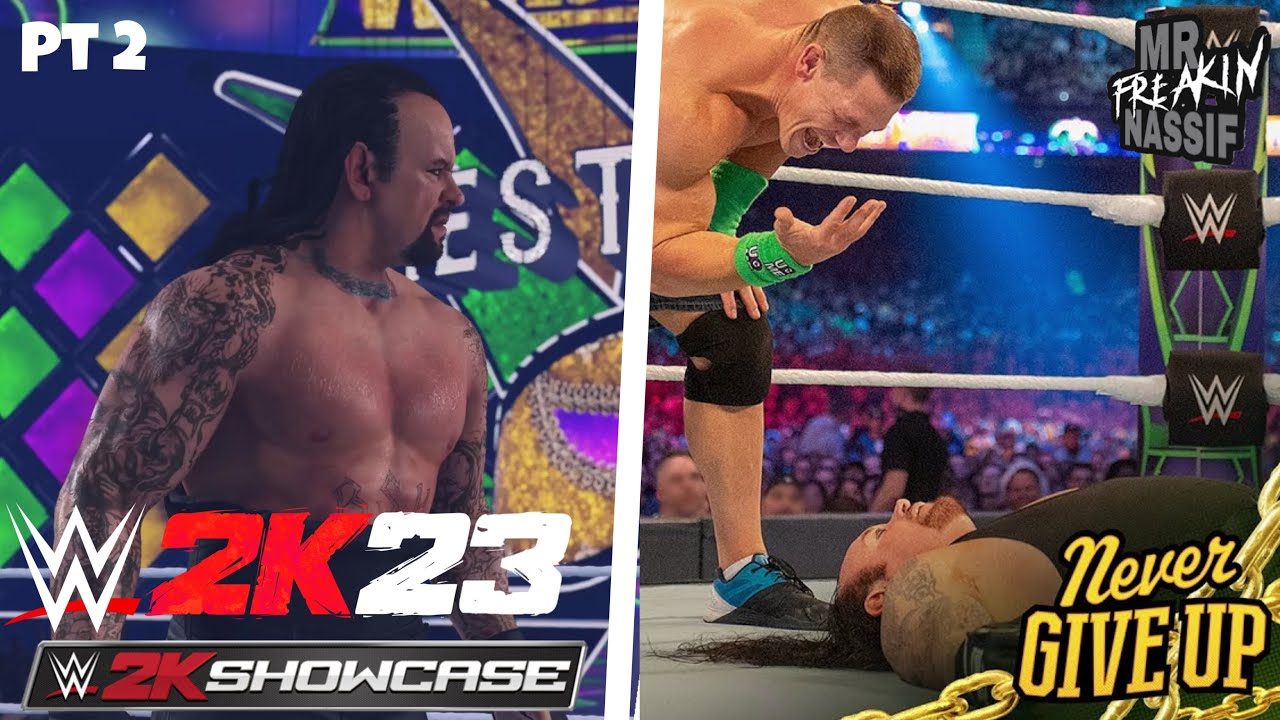 WWE 2K23 SHOWCASE: UNDERTAKER VS JOHN CENA - YouTube