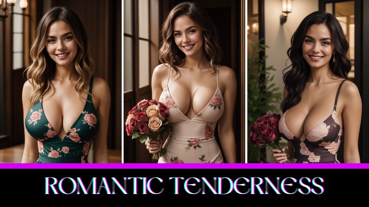 Girls | Romantic tenderness| AI Girls #aiart #lookbook #beauty - YouTube