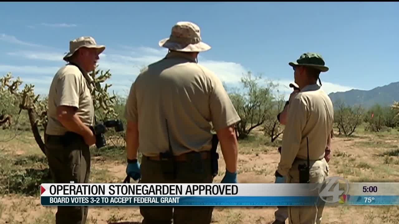 Pima County approves Operation Stonegarden 3-2 - YouTube