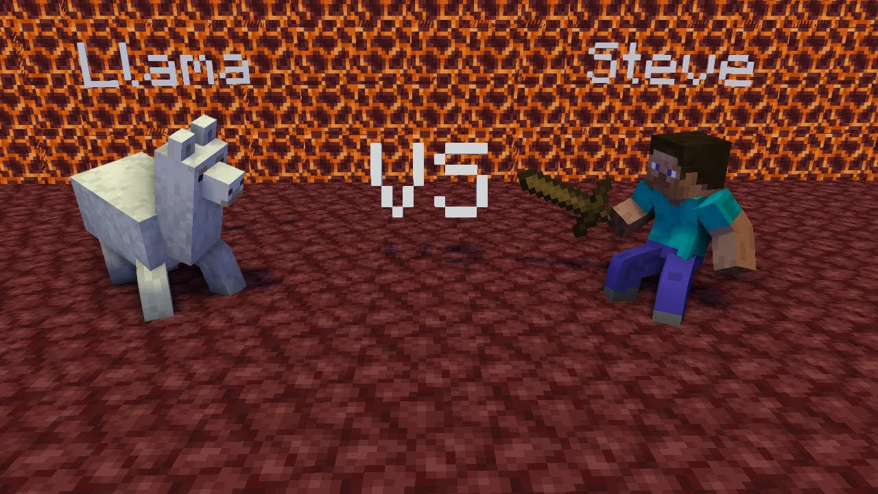 Llama VS Steve Minecraft Animation! - YouTube