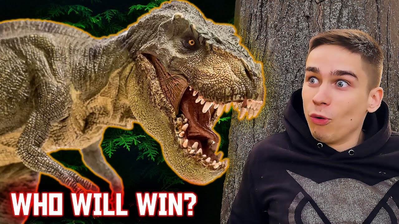 Man VS Dinosaurs | Survival in the Jurassic World - YouTube