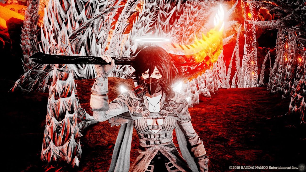 CODE VEIN: Hellfire Knight (Two-Handed Sword Challenge) - YouTube