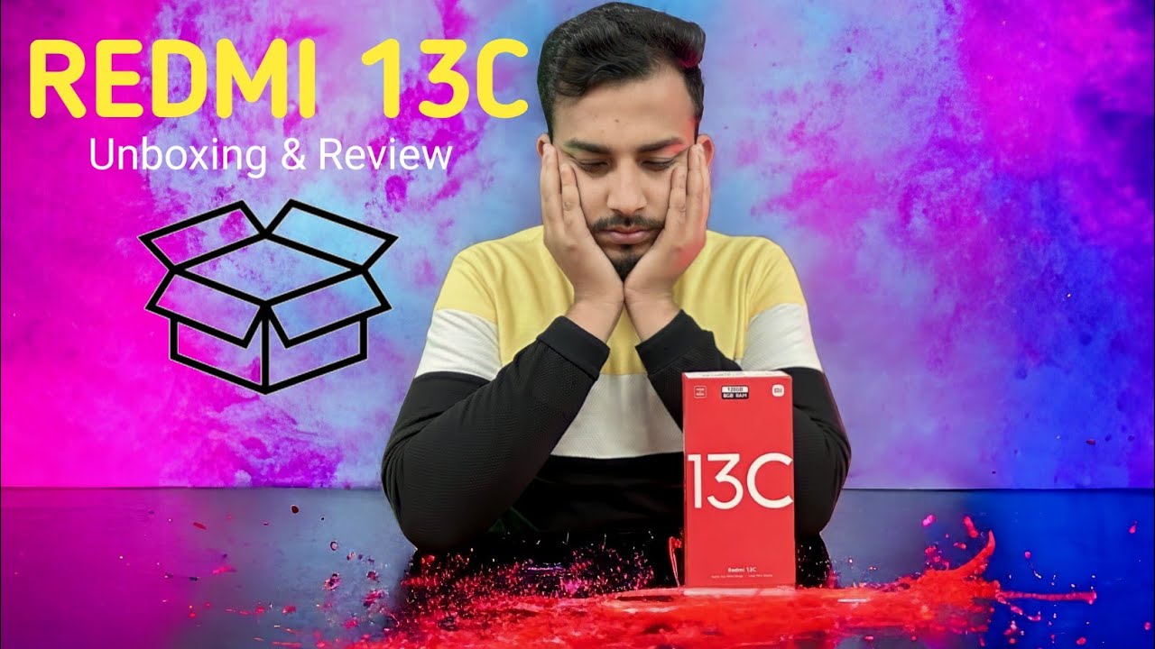 REDMI 13C UNBOXING & REVIEW || REDMI 13C 4G CAMERA TEST - YouTube