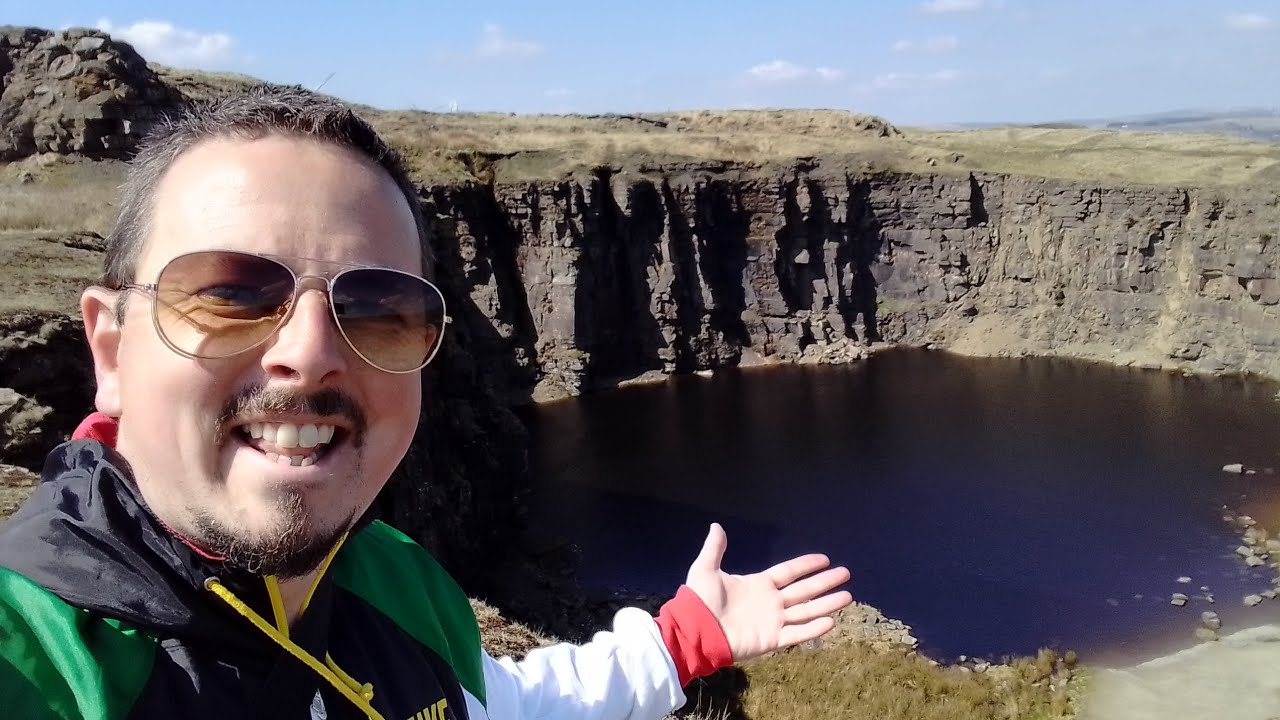 A Walk around the stunning Lee Quarry. Mountain Bike Trail. Bacup ...